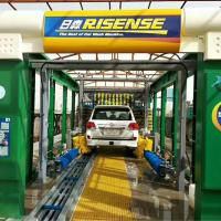 China CC-695 Express Car Wash Machine 14 Brushes and Chamois Leather Dryer for Car Cleaning for sale