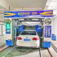 China Hop Dipped Galvanized Steel Fully Automatic Rollover Car Wash Machine for sale