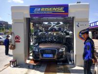 China Extra-Dryer Brushes -Chic Design Tunnel Car Wash Machine for Professional Car Cleaning for sale