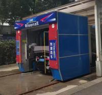 China Reciprocating Brush Automatic Car Wash Machine With Best Wash Way for sale