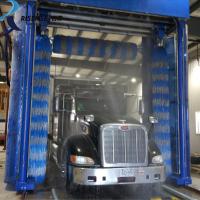 China 250L/Bus Water Consumption CB-730 Full Automatic Rollover Type 3 Brushes Truck for sale