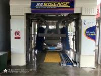 China 5 Brushes Air Dry Rollover Car Wash Machine OEM For Gas Station for sale