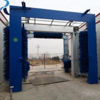 China 24000*5114mm Moving Range Automatic Truck Bus Washing Equipment With 3 Brushes for sale