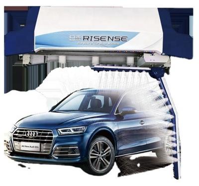 China Automatic End Touchless Car Wash Equipment 360 Degree Swing Bright Wax Spray System for sale