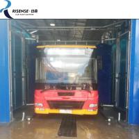China OEM 2150*4680*5200mm Mobile Bus Wash Equipment With Steel Frame for sale