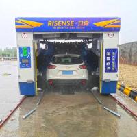 China Rollover Mobile Car Wash Equipment Full Automatic With Water Consumption for sale
