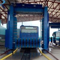 China Bus Truck Wash Machine Hot Dipped Galvanized Steel Frame Moving for sale