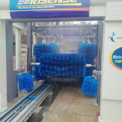 China Fully Automatic Tunnel Car Wash Machine with Output Power 1500W and CE Certification for sale