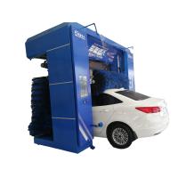China 72L/Car Water / Electricity Consumption Rollover Brush Car Wash Machine Cf-370 for sale
