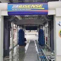 China Powerful 1500W Automatic Tunnel Brush Car Washing Machine for Cars Jeeps and Coaches for sale