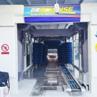 China Powerful 1500W Automatic Tunnel Brush Car Washing Machine for Cars Jeeps and Coaches for sale