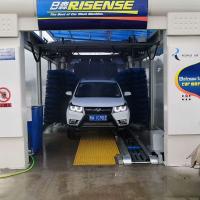 China 19800x3800x3440mm Tunnel Car Washing Machine for Automatic Brush Cleaning System for sale