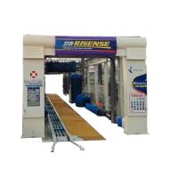 China 17580*3800*3440mm Full Automatic Express Car Wash Tunnel with 14 Brushes and Air Dryer for sale