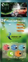 China 5.5KW Coin Car Wash Machine In 800x580x1750mm For Quick Convenient Washing for sale