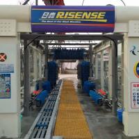 China Drive Through Car Wash Tunnel Machine With PLC Control And 9600x3800x3400MM for sale