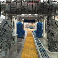 China Drive Through Car Wash Tunnel Machine With PLC Control And 9600x3800x3400MM for sale
