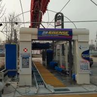 China Drive Through Car Wash Tunnel Machine With PLC Control And 9600x3800x3400MM for sale