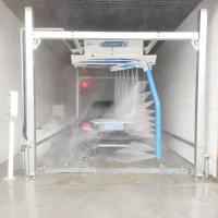 China Single Arm Automatic Car Wash Machine with Galvanized Frame and ISO9001 Certification for sale