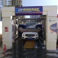 China Auto 7 Brushes Or 9 Brushes Risense Automatic Tunnel Car Wash Machine for sale