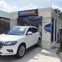 China OEM Fully Automatic 9 Brushes Car Washing Machine With Air Dryer Energy Saving for sale