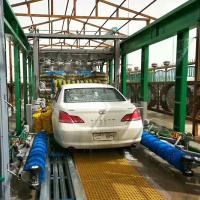 China Powerful Brush Style Tunnel Car Wash Machine With Nine Brushes for sale