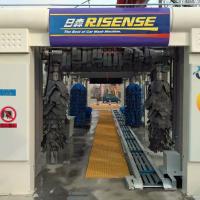 China Car Tunnel Wash Equipment With 1 Rollover 1 Minute 12 Seconds Washing Time for sale