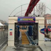 China Full Automatic Tunnel Car Washing Machine With 150l/Car Water Consumption for sale