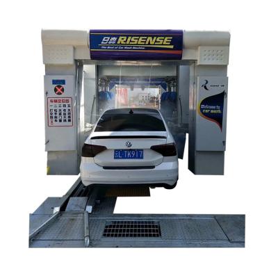 China Automatic Tunnel Car Wash Machine With Hot-Dipped Galvanized Steel Frame for sale
