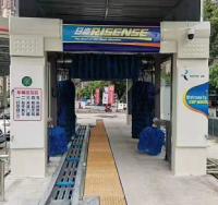 China Automatic Tunnel Car Wash Machine With Hot-Dipped Galvanized Steel Frame for sale