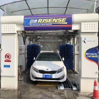 China High Pressure Tunnel Car Wash System With Air Dryer Air Brushes 9600x3800x3400MM for sale