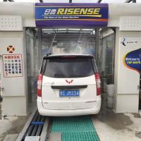 China NO. OF BRUSHES 9 Brushes Conveyor Belt Brush Washing Tunnel OEM for sale