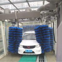 China NO. OF BRUSHES 9 Brushes Conveyor Belt Brush Washing Tunnel OEM for sale