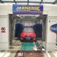 China CC-690 Full Automatic Tunnel Car Wash Equipment With Air Drying Brush for sale
