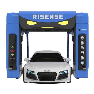China 360 Degree Automatic Touchless Car Wash Machine with Hot-Dipped Galvanized Steel Frame for sale