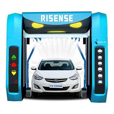 China Touch Free Full Automatic 360 Laser Car Wash Equipment with Air Dryer and Lava Shampoo for sale