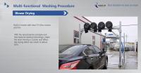China Auto Touchless Car Wash Equipment With Hot Dipped Galvanized Steel Frame for sale