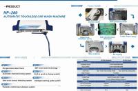 China Steel Frame Touchless Robo Arm 360 Automatic Rotating Car Wash Machine for sale