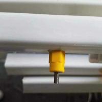 China 25mm Square Tube Poultry Drinking Line Plastic PVC Chicken Water Pipe for sale