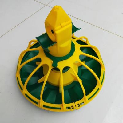 China 15 grille Poultry House Feed Pans Chicken Feed Pan for broiler for sale