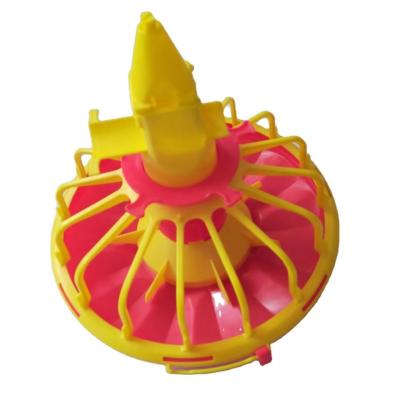 China 0.3 KG Poultry House Feed Pans 16 grille Chicken Pan Feeder for sale