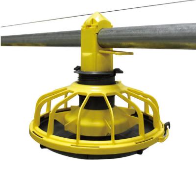 China 14/16 partitions Poultry Farm Equipment Plastic Chicken Feeders And Drinkers for sale