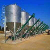 China Animal Husbandry Agricultural Feed Bins Galvanized Grain Storage Silo for sale