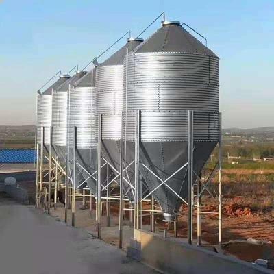 China Storage Agricultural Feed Bins Animal Feed Silo 275g hot dip galvanized sheet for sale
