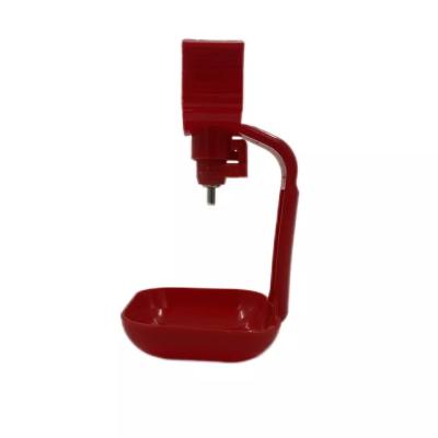 China Polypropylene Automatic Nipple Drinker Drip Water Cup for Poultry for sale