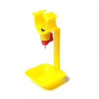 China Brooding Pigeon Chicken Nipple Drinker System Dia 25mm Drip Chicken Waterer for sale
