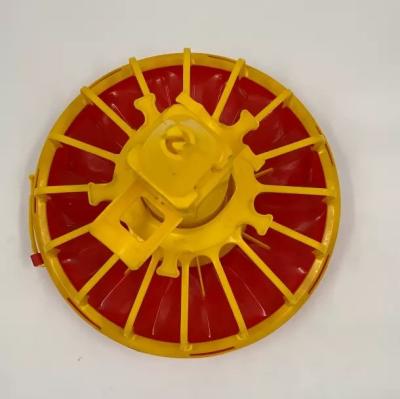 China 360 Degree Poultry Feeder Drinker 5-10 Birds Water Nipple Drinker Chicken Feeder for sale