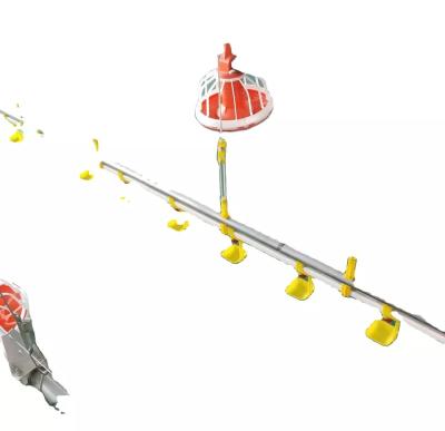 China HX Poultry Farming Machine 0.75KW D45 Broiler Pan Feeding System for sale