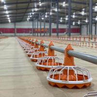China Dia 45mm Poultry Farm Equipment Feed Pipe Galvanized Steel For Broilers Products for sale