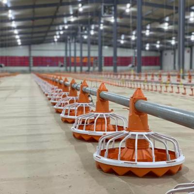 China Dia 45mm Poultry Farm Equipment Feed Pipe Galvanized Steel For Broilers Products for sale