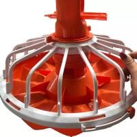China dia 45mm Chicken Feeder Machine Fully Automatic Floor feeding for sale